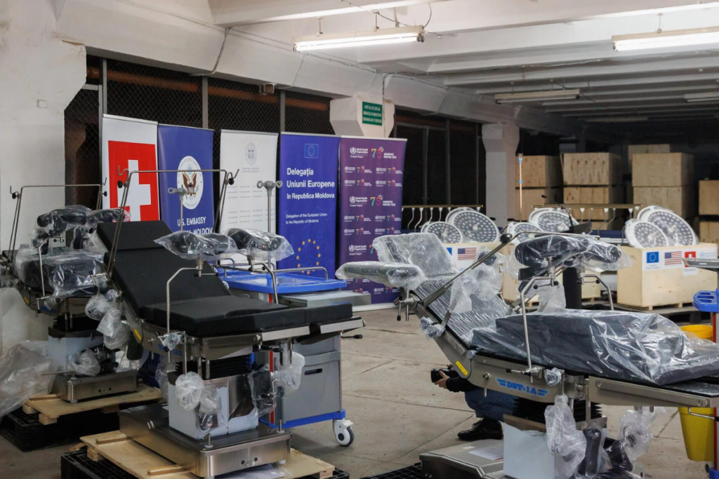 European Union supports medical equipment delivery to Moldova ...